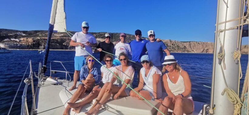 Milos: Full-Day Sailboat Cruise with Food and Open Bar - The Itinerary Breakdown