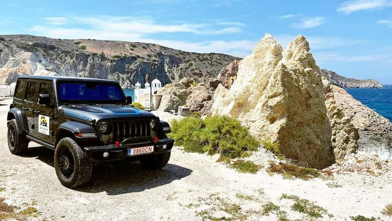 Milos: Jeep Safari Full Day Adventure with Lunch and Drinks - Key Points
