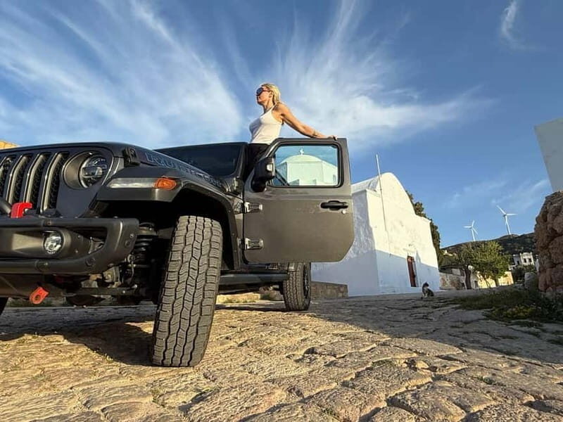 Milos: Jeep Safari Sunset Adventure with Wine and Snacks - What’s Included and Whats Not