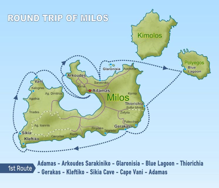 Milos: Kleftiko & Poliegos Catamaran Trip with Meal & Drinks - Key Points