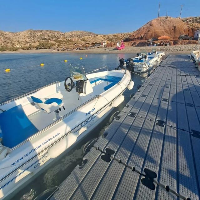 Milos: Rent a boat without License - What travelers are saying