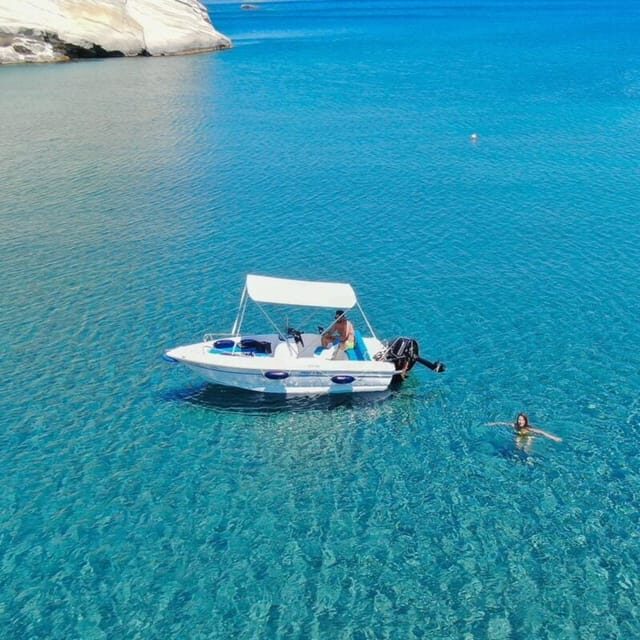 Milos: Rent a boat without License - Who will love this tour?