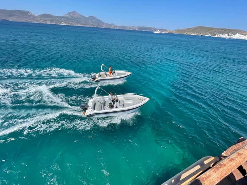 Milos: Self-Driving Boat Tour to Kleftiko - Key Points