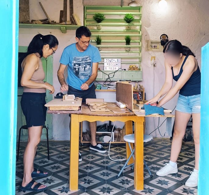 Milos: Zoulias Wood Workshop Experience,craft a wooden bag - The Sum Up