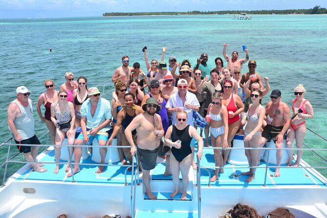 mini Burger or Taco menu Private Luxury Party Boat - An Authentic Punta Cana Water Adventure