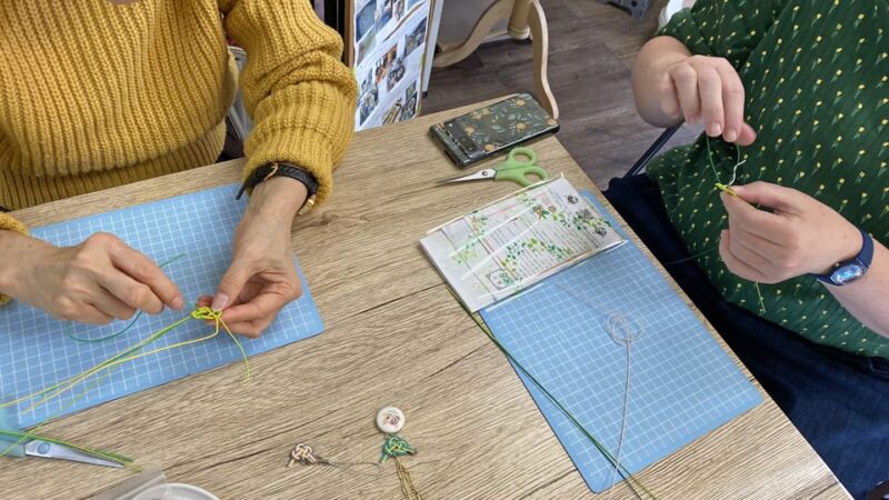 Mini Origami Lamp and Mizuhiki Knot Belt Workshop in Ueno - Key Points