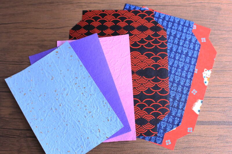 Mini Origami Lamp and Mizuhiki Knot Belt Workshop in Ueno - Mizuhiki Knot Creation