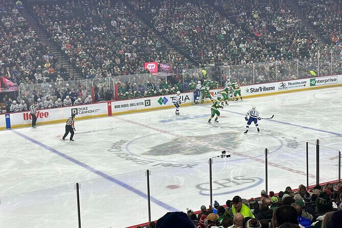 Minnesota Wild Ice Hockey Game Ticket at Xcel Energy Center - Introduction