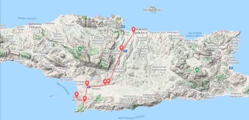 Minoan Luxuries: Ancient Palaces, Messara Wineries & Matala - How to Make the Most of Your Day