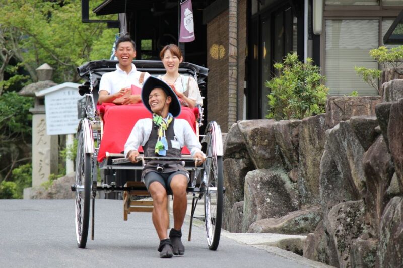 Miyajima: Private Rickshaw Tour to Itsukushima Shrine - Tour Inclusions, Exclusions, and Participant Guidelines