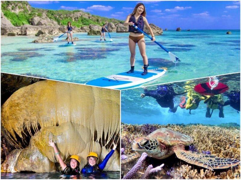 Miyako Island: 3 Sets! Snorkeling/Limestone Caving/Beach SUP - Activities and Highlights