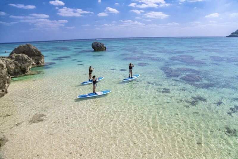 Miyako Island: Beach SUP & Pumpkin Limestone Caving & Canoe - Equipment and Inclusions