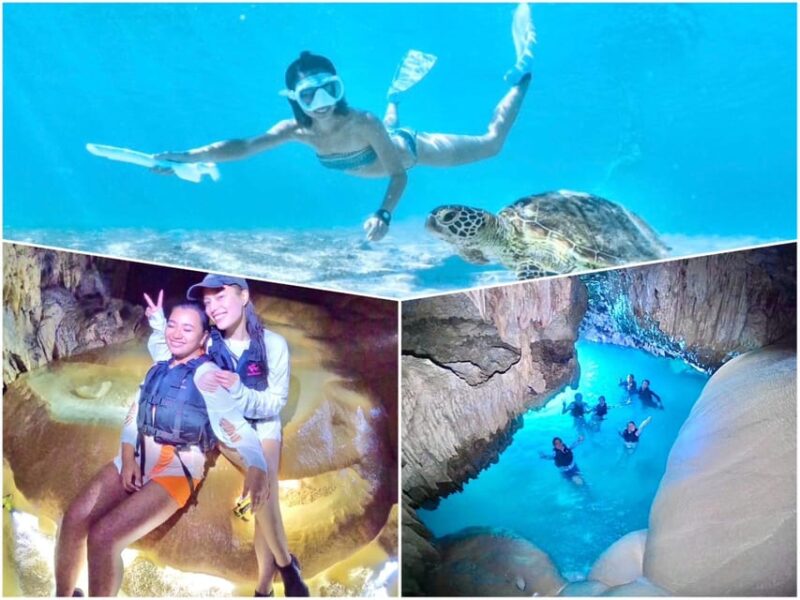 Miyako Island: Pumpkin Limestone Caving & Snorkeling - Key Points