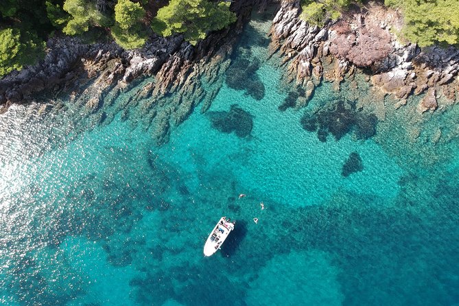 Mljet and North Elaphiti Private Speed Boat Tour Quicksilver 675 - Key Points