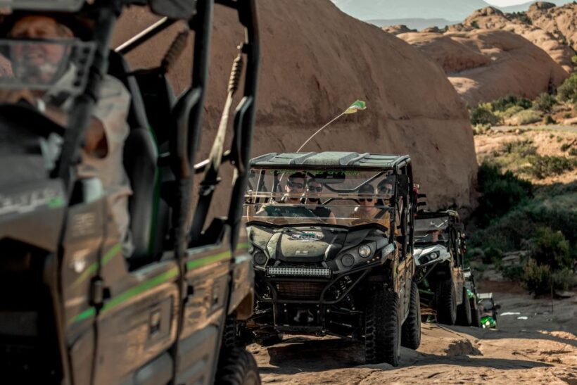 Moab: Hell's Revenge 4WD Off-Road Tour by Kawasaki UTV - The UTV and the Drive