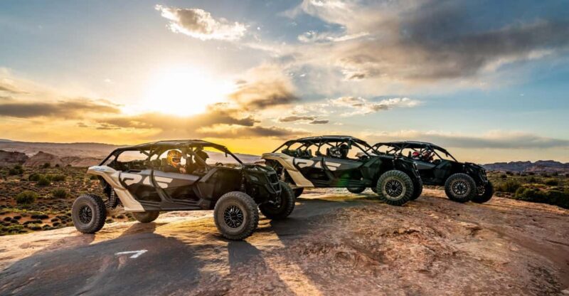 Moab: Hell's Revenge Sunset Can-Am X3 U-Drive Experience - Conquering "Hells Revenge"
