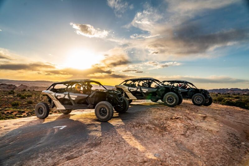 Moab: Hell's Revenge Sunset Can-Am X3 U-Drive Experience - Scenic Canyons and Mountain Views