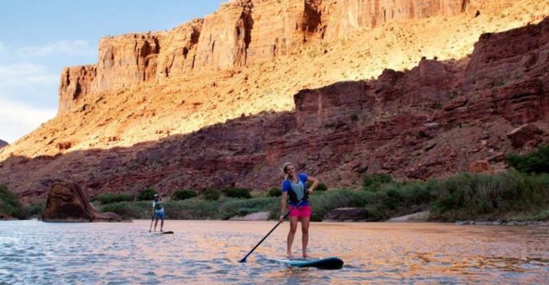 Moab: Stand-Up Paddleboard with small rapids on Colorado - Authentic Feedback from Participants