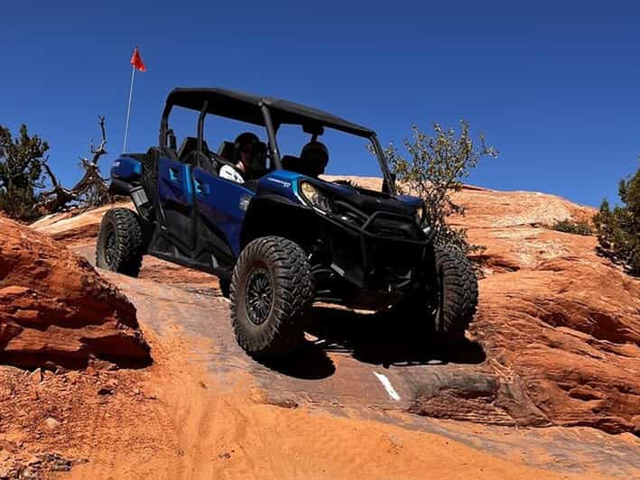 Moab: U-Drive UTV Sunset Guided Adventure on Hell's Revenge - Key Points