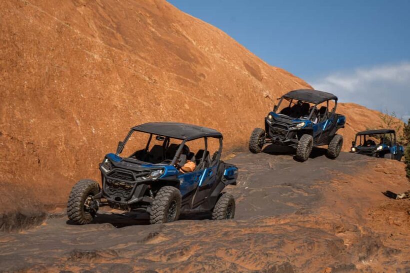 Moabs #1 Rated Guided U-Drive Hells Revenge Off-Road Tour - Key Points