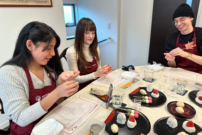 Mochi and Nerikiri Wagashi Combination Cooking Class - Savoring the Flavors