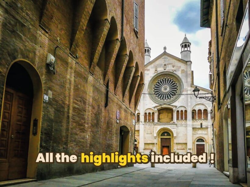 Modena: Digital guide made with a Local for your tour - Breaking Down the Itinerary