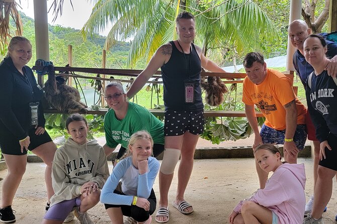 Monkey and Sloth Sanctuary, Rum & Chocolate Factory + City Walk - Key Points