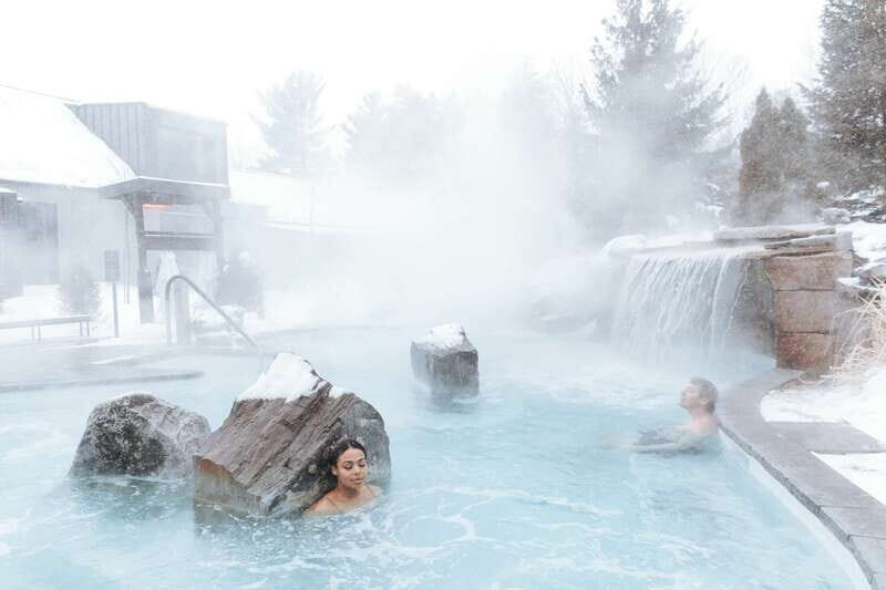 Mont-Saint-Hilaire: Nordic Spa Thermal Experience - The Indoor and Outdoor Relaxation Zones