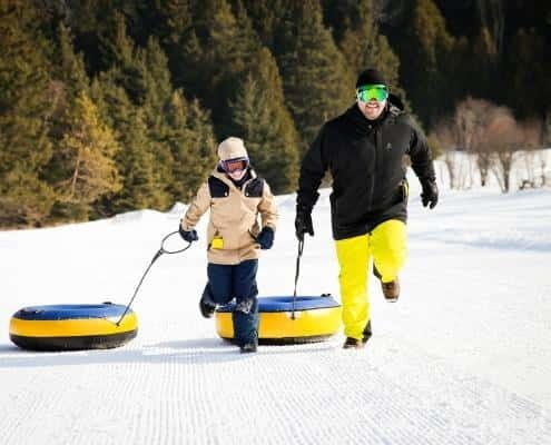 Mont-Tremblant: Snow Tubing with a Mechanical Lift - Key Points