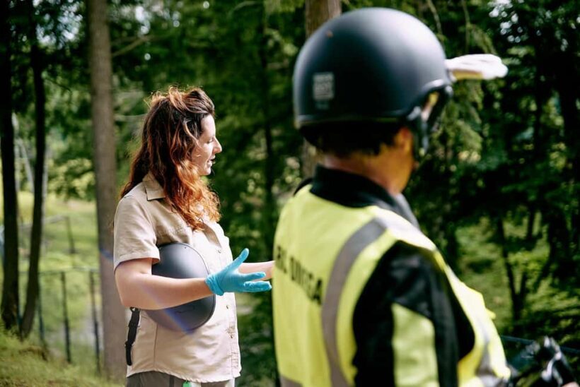 Montebello, QC: Omega Park Guided Animal Feeding in All-Terrain Vehicle - Key Points