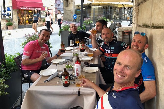 Montecatini Terme Cycle and Wine Tasting Visit - Stopping for Coffee in a Historic Village