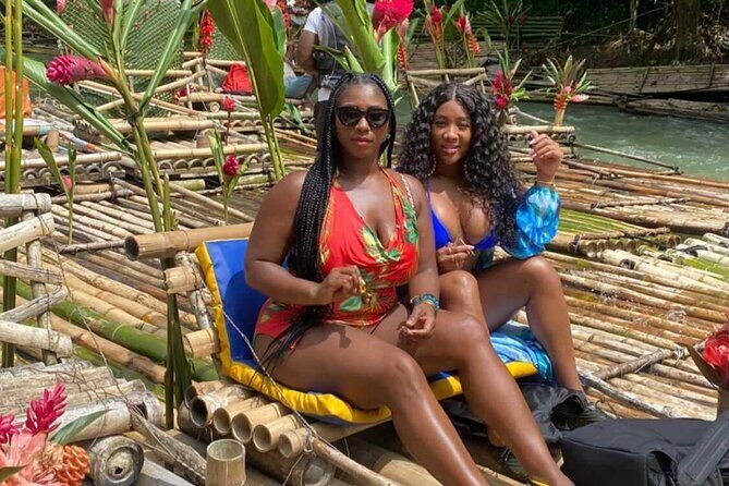 Montego Bay Bamboo Rafting & limestone Massage Private Transfer. - Key Points