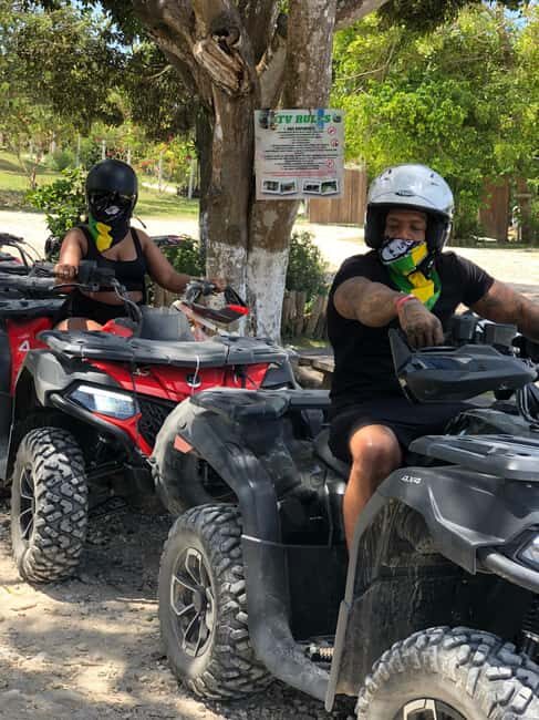 Montego Bay: Jungle River Tubing, ATV and Private Beach Tour - Key Points
