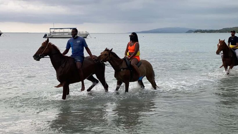 Montego Bay: Oceanfront Horseback Ride at Braco Stables - Tranquility by Rio Bueno River