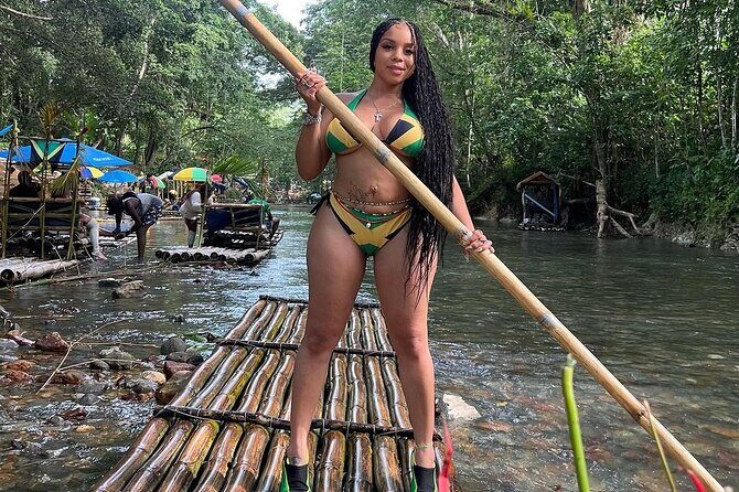 Montego Bay River Rafting and limestone Massage Experience - Key Points