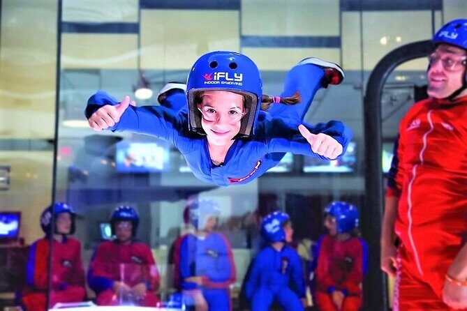 Montgomery Indoor Skydiving Experience with 2 Flights & Personalized Certificate - Key Points