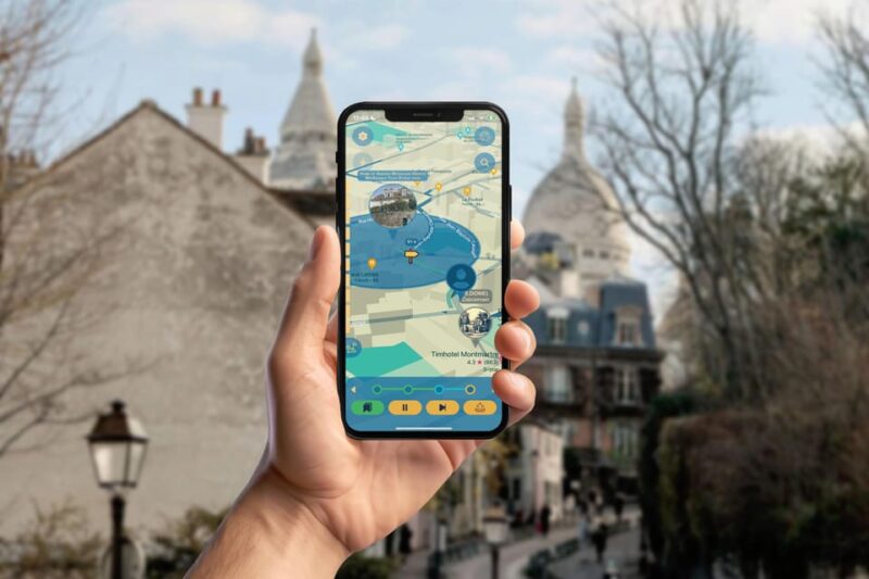 Montmartre Walking Tour With Smartphone App - Pricing and Inclusions