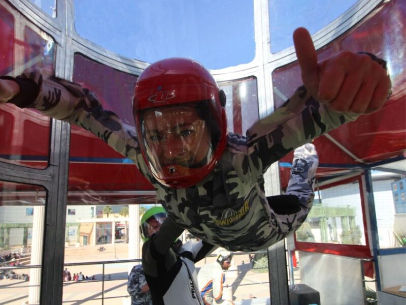 Montpellier: Free fall simulation for an Adult: 2 flights - The thrill and safety of free fall—what you should expect