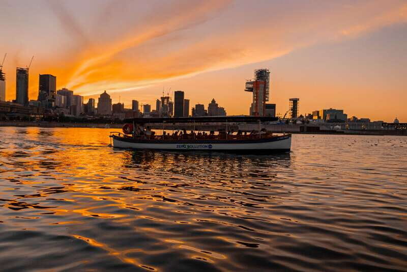 Montreal: Electric Boat Cruise with Onboard Drinks - Key Points