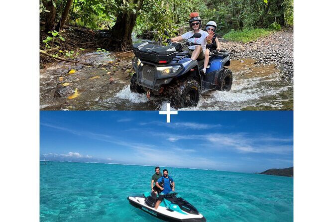Moorea Combo 3 hours Jet Ski & 3 hours 30 ATV - Moorea Combo: 3 Hours Jet Ski & 3.5 Hours ATV