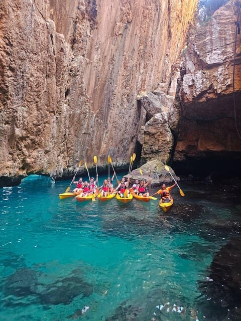 Moraira: Kayak trip from Moraira to Benitachell - Key Points