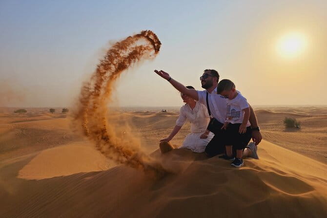 Morning Dune Bashing With Quaid Bike And Camel Ride - Key Points
