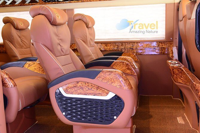 Morning limousine D-car 8-seat transfer to Hanoi airport depart from Sapa - Inside the Dcar: A Space Designed for Comfort and Practicality