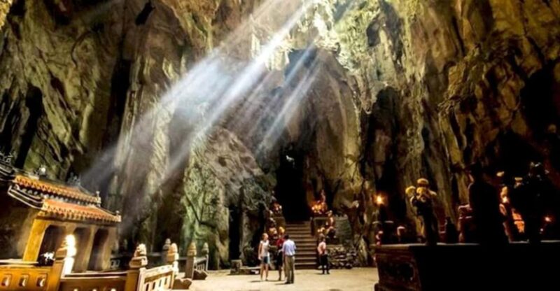 Morning: Marble Mountains - Monkey Mountain - Lady Buddha - Exploring Each Site in Detail