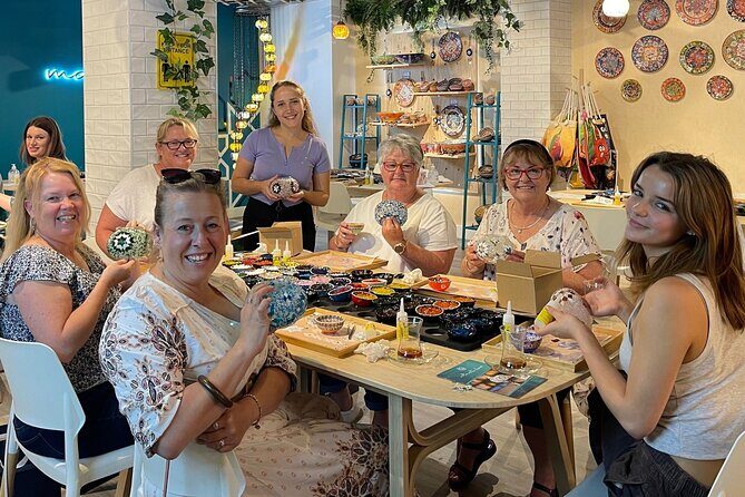 Mosaic Art Classes Orange County: Turkish Lamp Workshop - Authenticity and Participant Experience