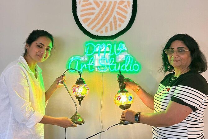 Mosaic Lamp Workshop - Key Points