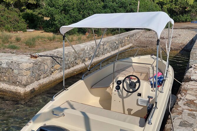 Motor Boat Hire in Corfu Italmar 17,Asso 5.10, Next 5m - Meeting Point
