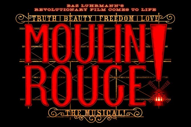Moulin Rouge The Musical Entrance Ticket in London - Key Points
