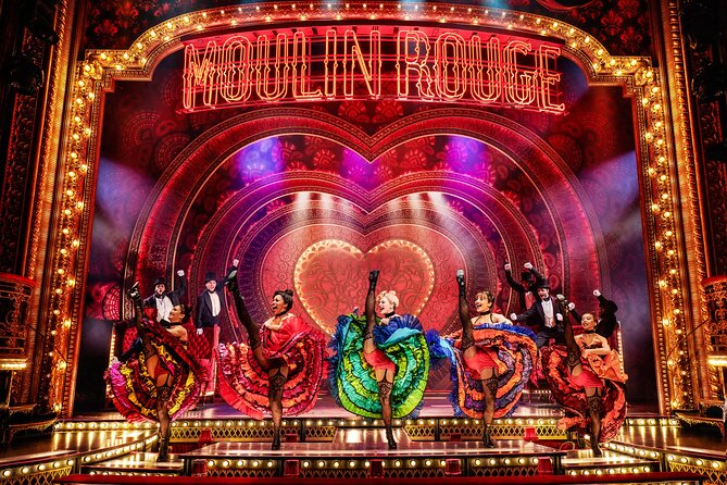 Moulin Rouge The Musical Entrance Ticket in London - Ticket Information