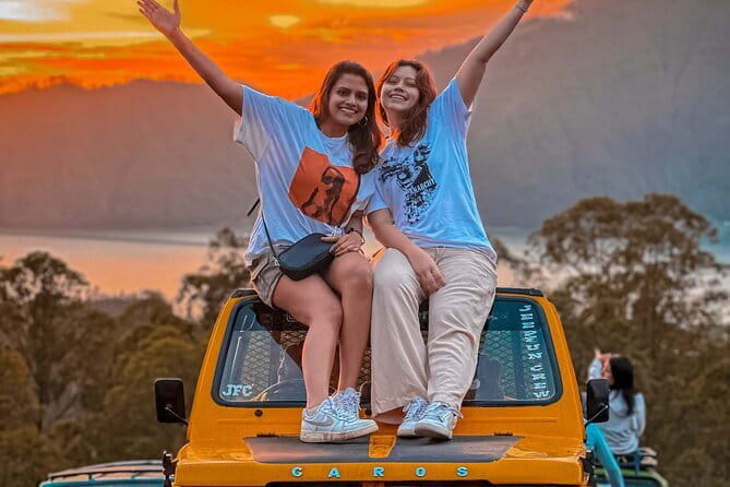 Mount Batur Jeep Flexible Hotel Departure - Key Points